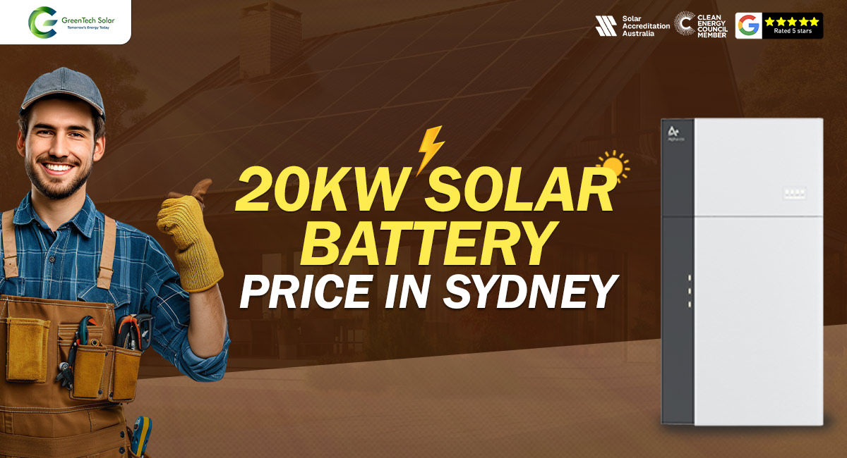20kW Solar Battery Price in Sydney